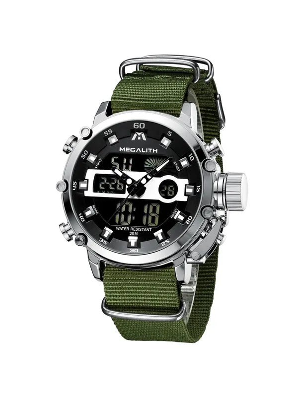 OVERFLY Analog Digital Chronograph Dual Time watch For-Men (NOW IN IND ...